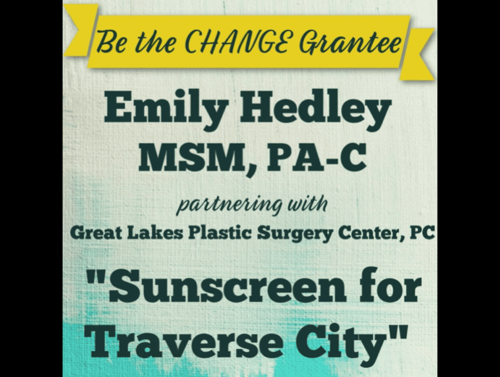 Sunscreen for Traverse City - nccPA Health Foundation